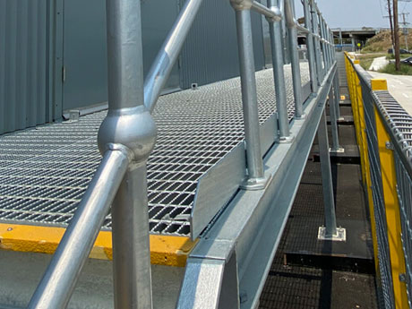 Top Handrails Gratings Manufacturers in India - Galfanengineers